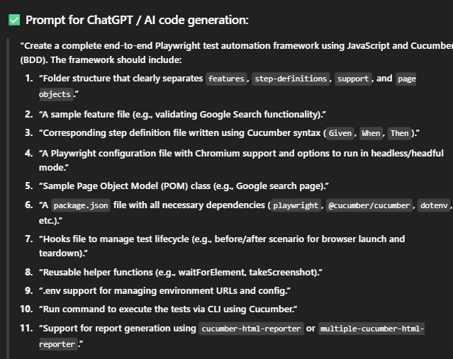 Playwright Automation with GitHub Agent | Nitor Infotech